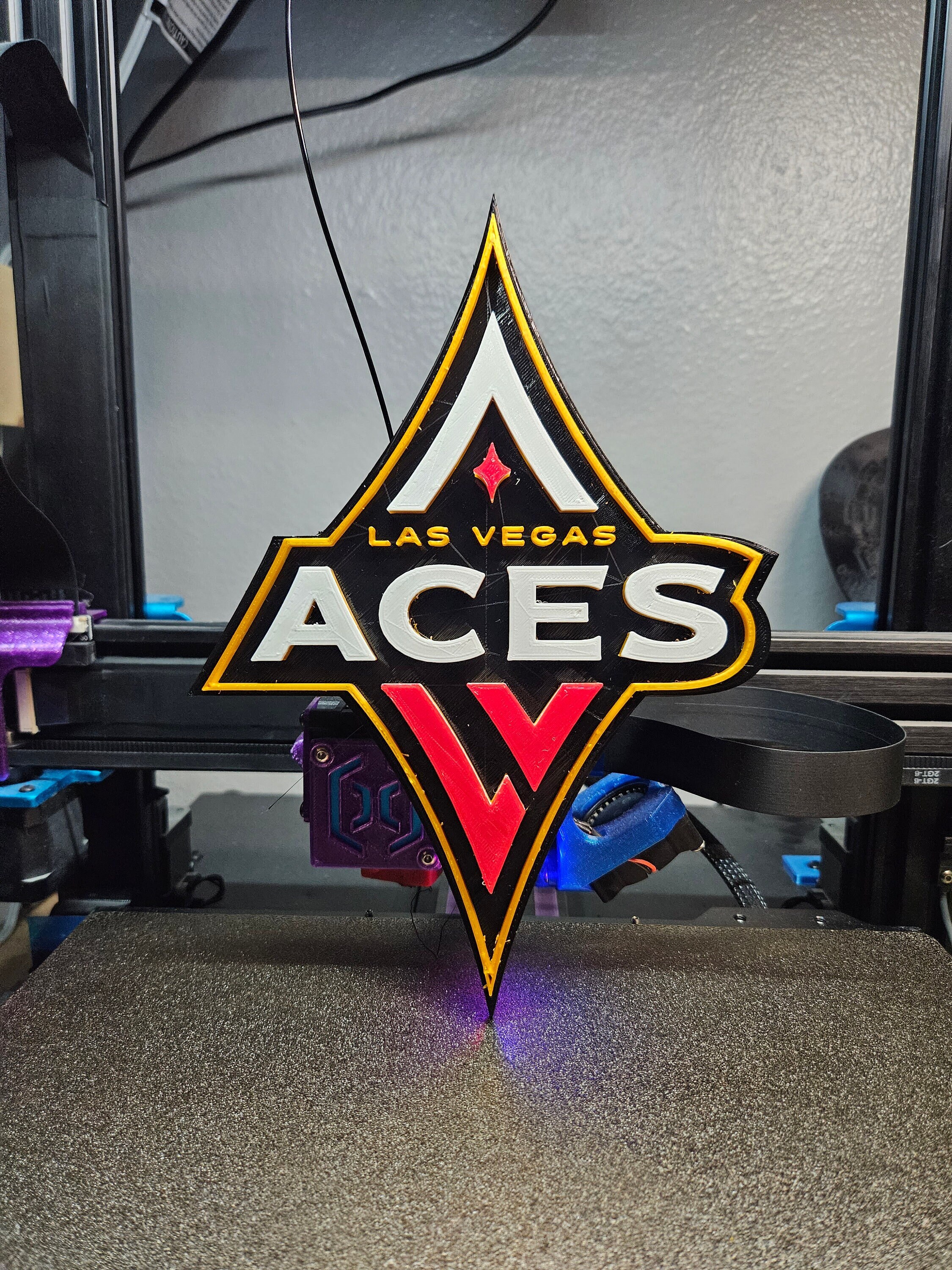 Las Vegas Aces Logo - Etsy