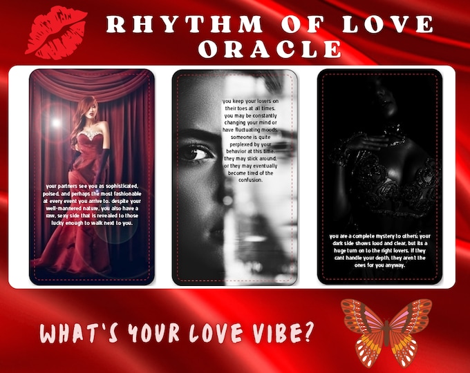 Final CLOSE OUT SALE - Rhythm of Love Oracle Cards - Love Readings ...