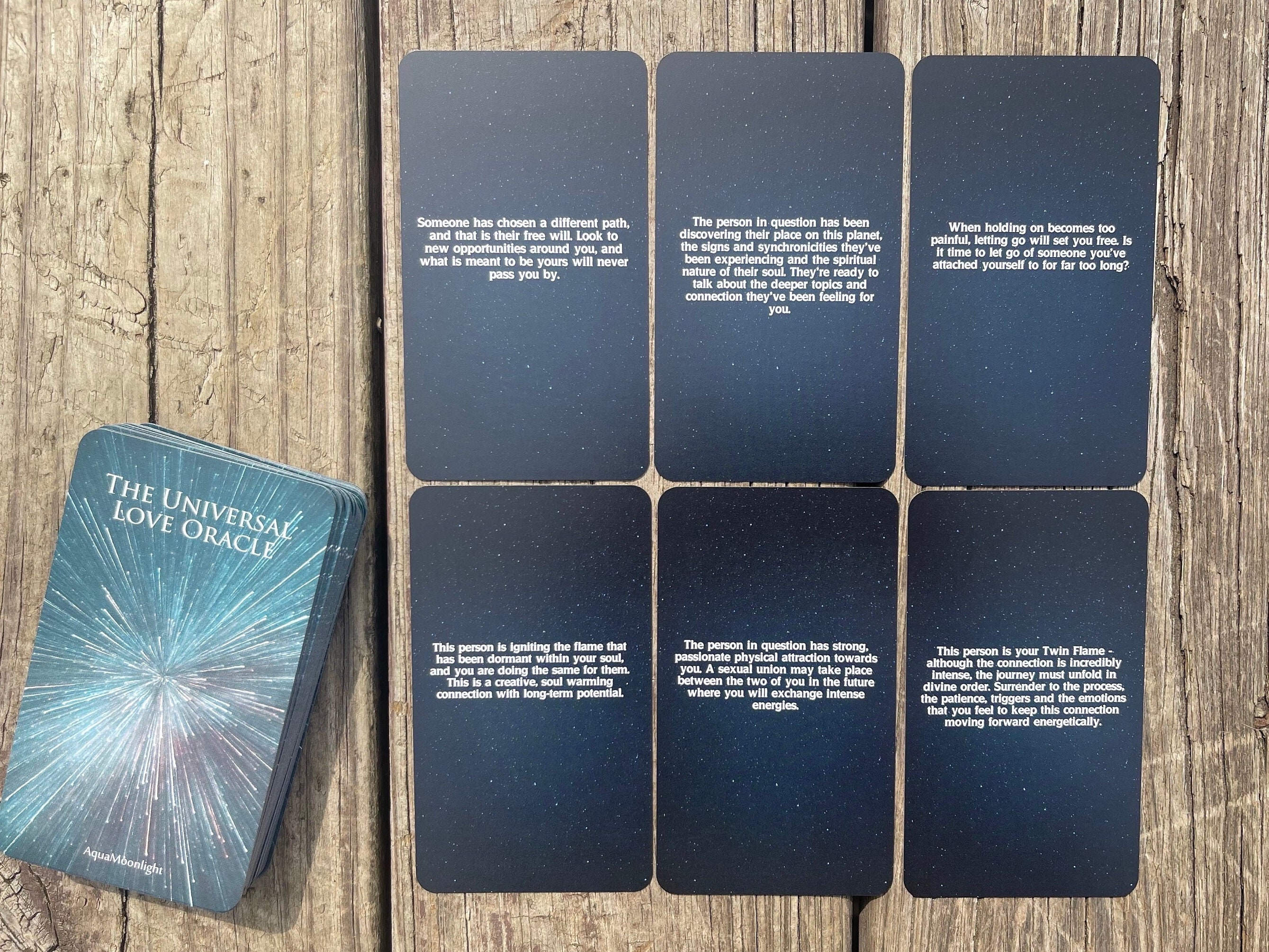 The Universal Love Oracle (80 Cards) Message Cards, Love Messages, Love ...