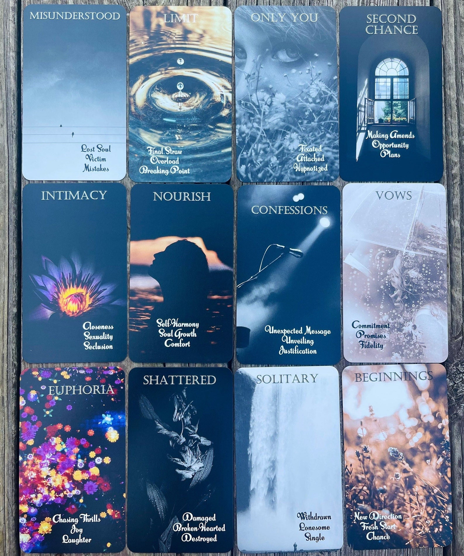 The Untold Truths of the Heart Oracle Deck 78 Cards - Etsy