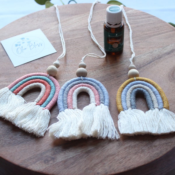 Macrame Car Diffuser - Etsy