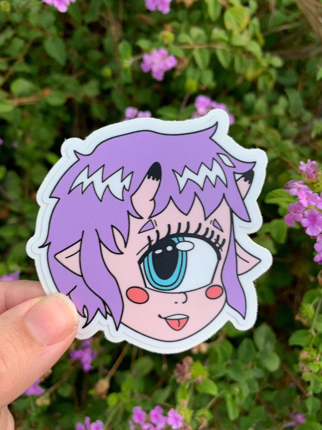 Mata Cyclops Girl Weatherproof Vinyl Sticker - Etsy