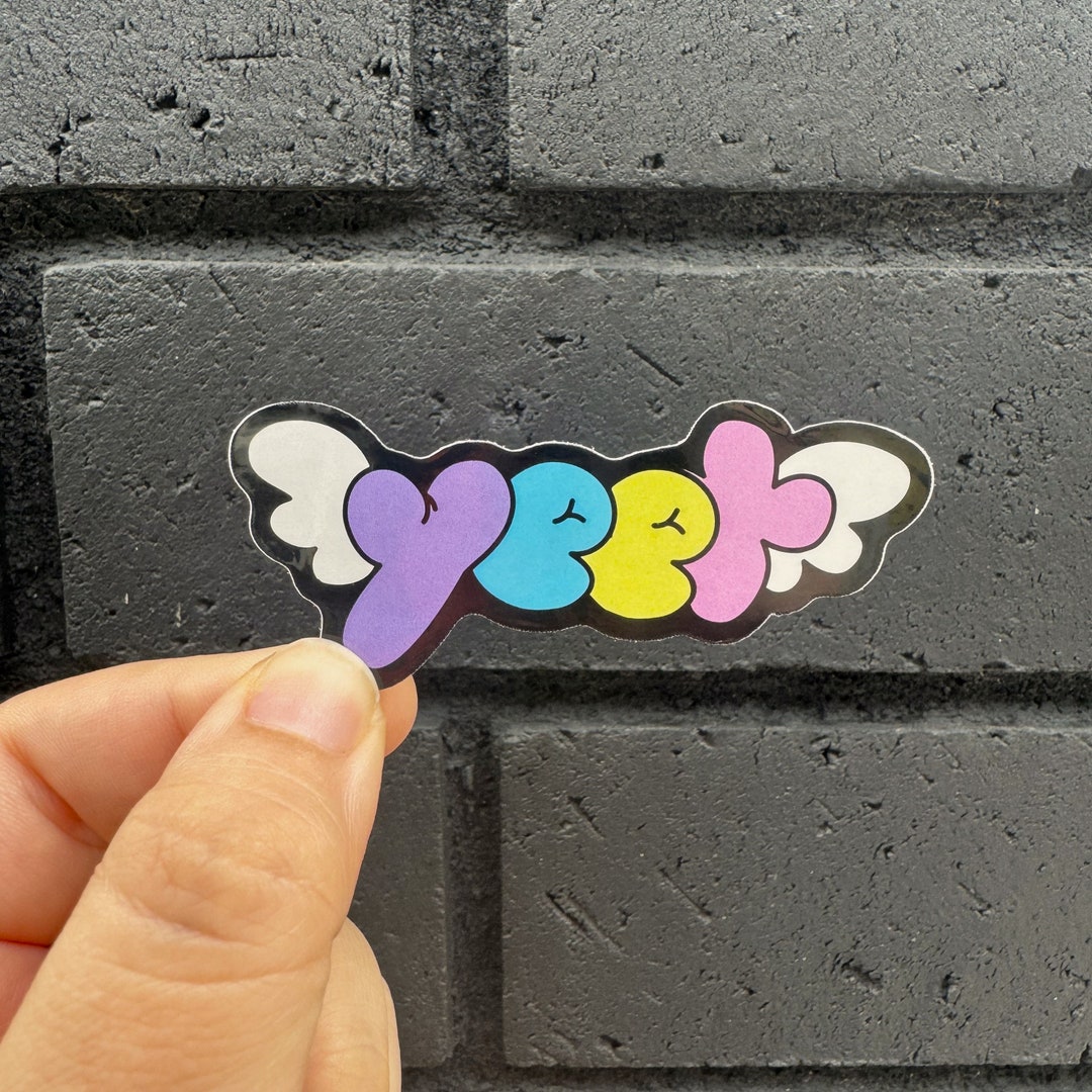 Flying Yeet | Vinyl Sticker - Etsy