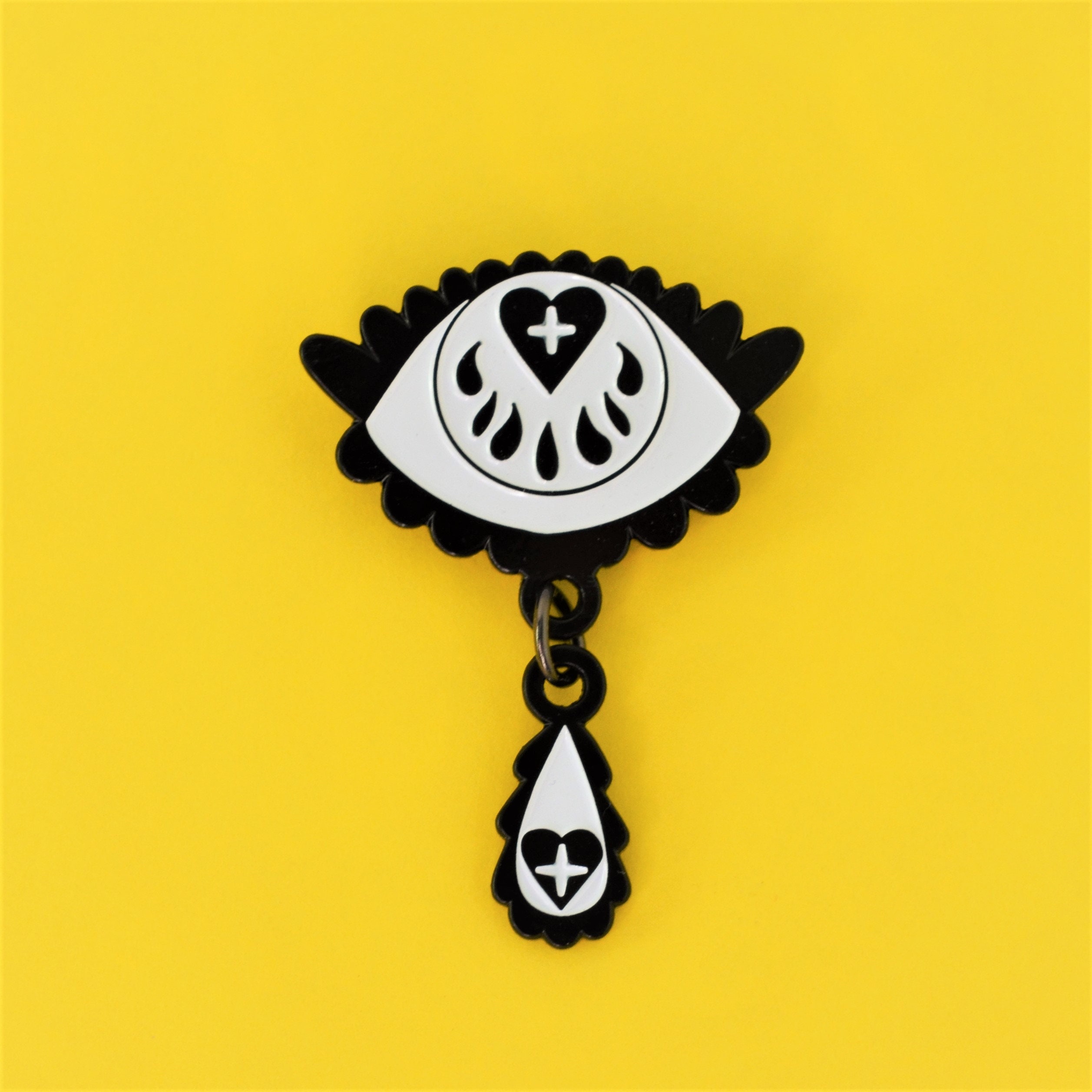 Teardrop Eye Pin - Etsy