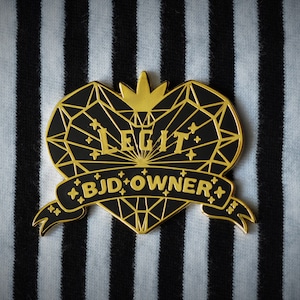 Legit BJD Owner Pin Midnight Ver. - Etsy