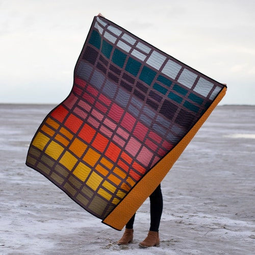 Modern Chalet Quilt Pattern PDF Digital Download by Taren - Etsy