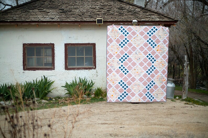 Modern Chalet Quilt Pattern - PDF Digital Download - by Taren Studios ...