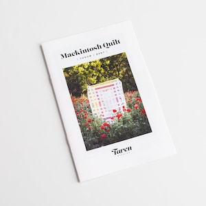 Mackintosh Quilt Pattern - Paper Pattern - by Taren Studios - Etsy