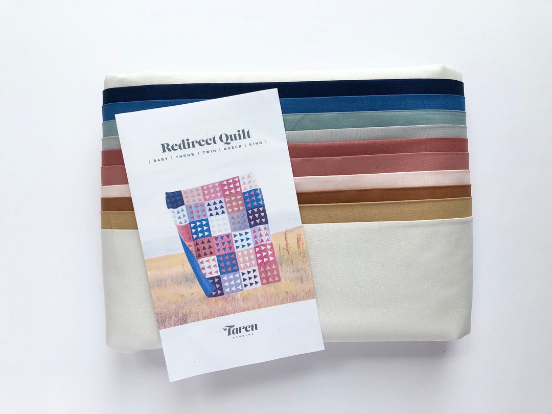 Redirect Quilt Kit by Allie Perry at Taren Studios - Etsy