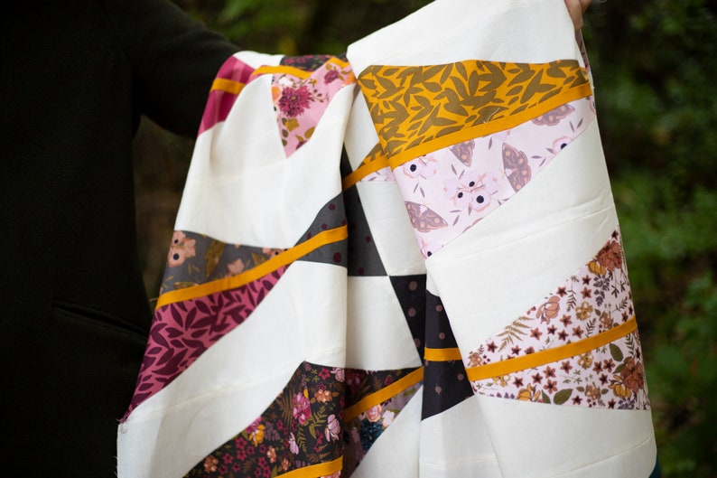 Pointed Path Quilt Pattern - PDF Digital Download - by Taren Studios - Etsy