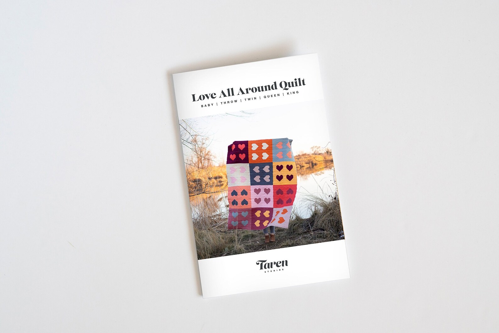 Love All Around Quilt Pattern - Paper Pattern - by Taren Studios - Etsy