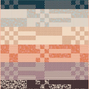 Checks Mix Quilt Pattern - PDF Digital Download - by Taren Studios - Etsy