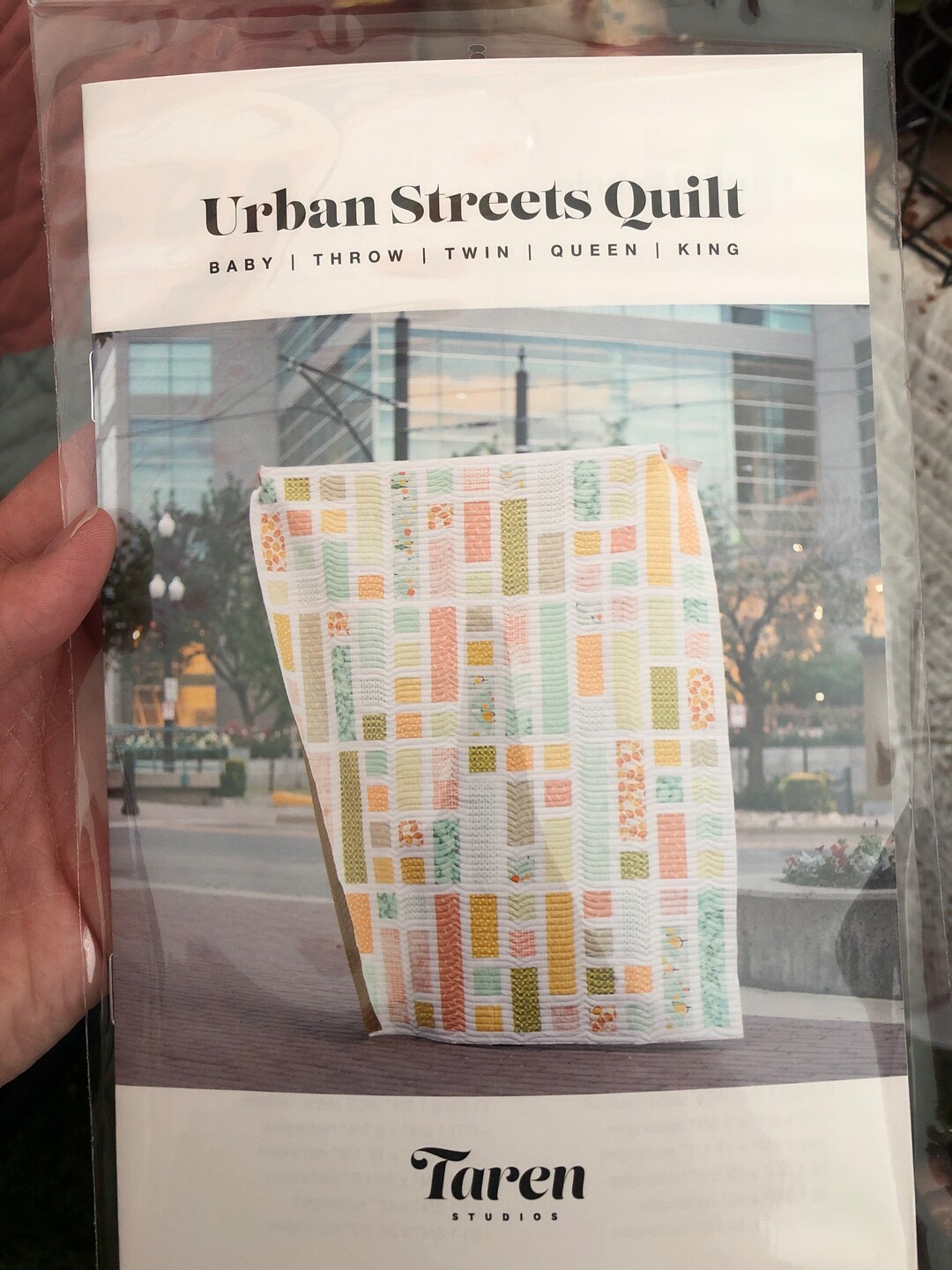 Urban Streets Quilt Pattern Paper Pattern by Taren Studios - Etsy