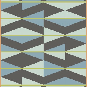 Pointed Path Quilt Pattern - PDF Digital Download - by Taren Studios - Etsy