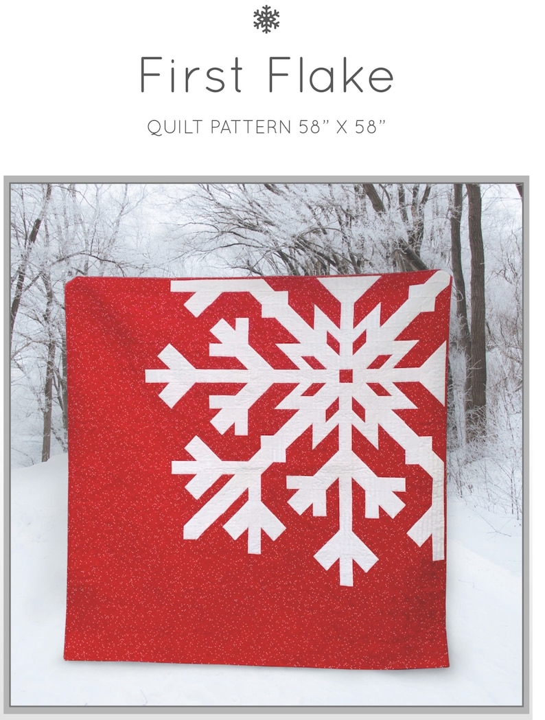 First Flake Paper Pattern by Janae Shearer - Etsy