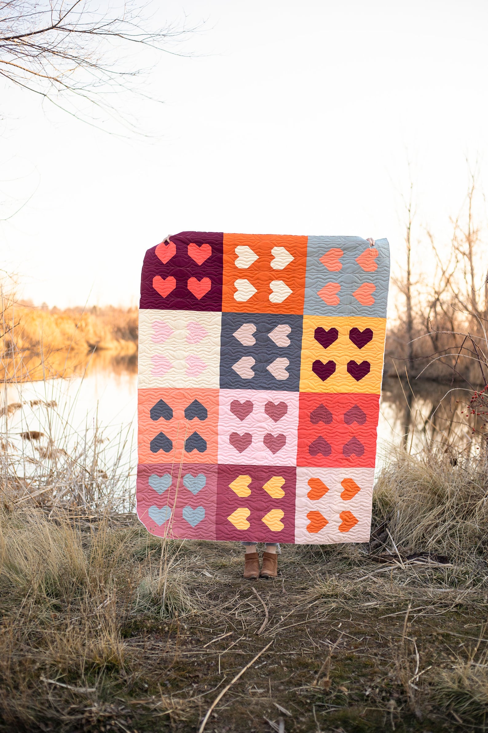 Love All Around Quilt Pattern PDF Digital Download by | Etsy