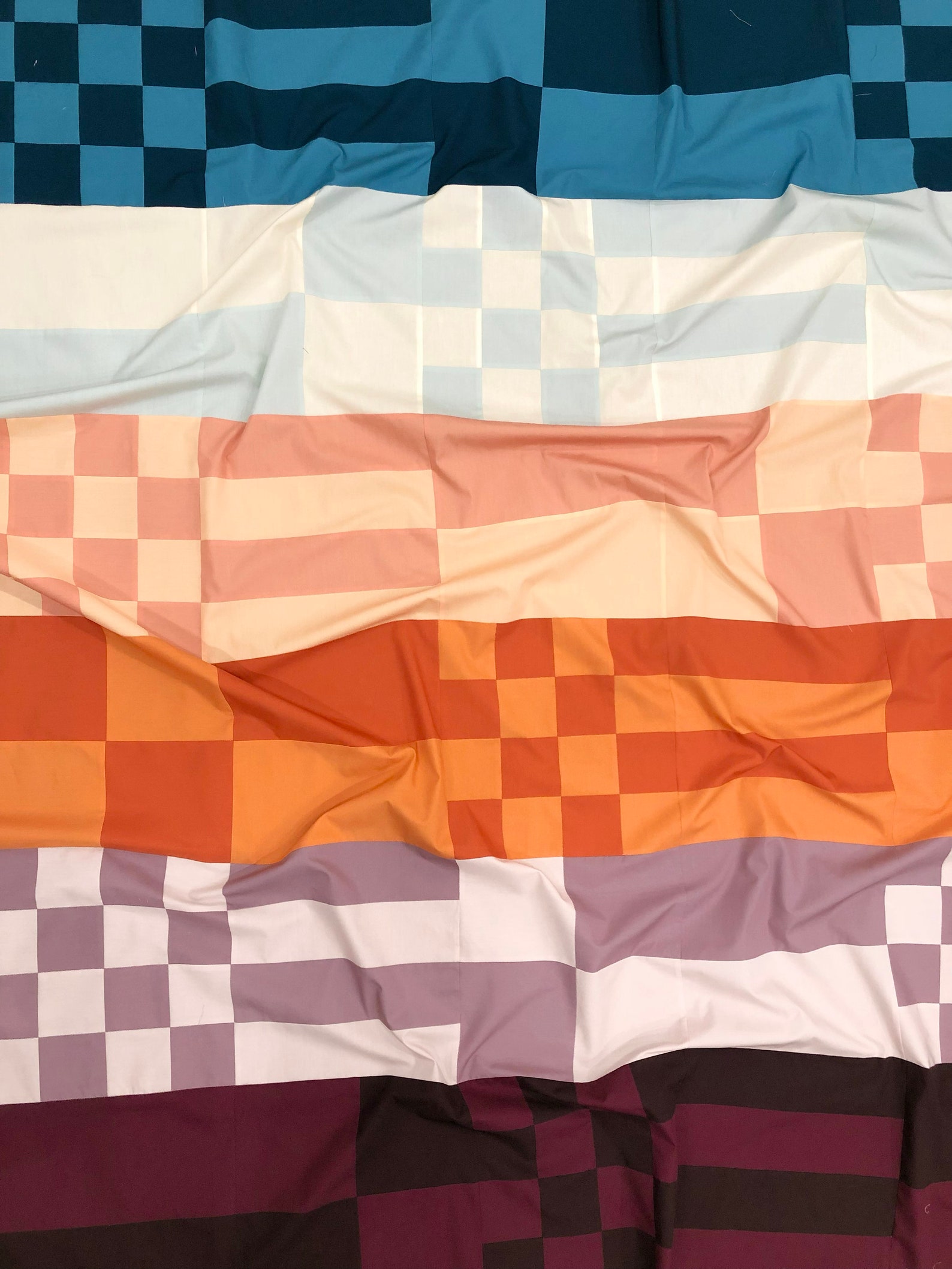 Checks Mix Quilt Pattern - PDF Digital Download - by Taren Studios - Etsy