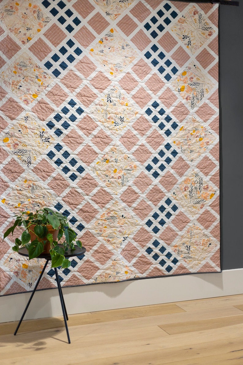 Modern Chalet Quilt Pattern - PDF Digital Download - by Taren Studios ...