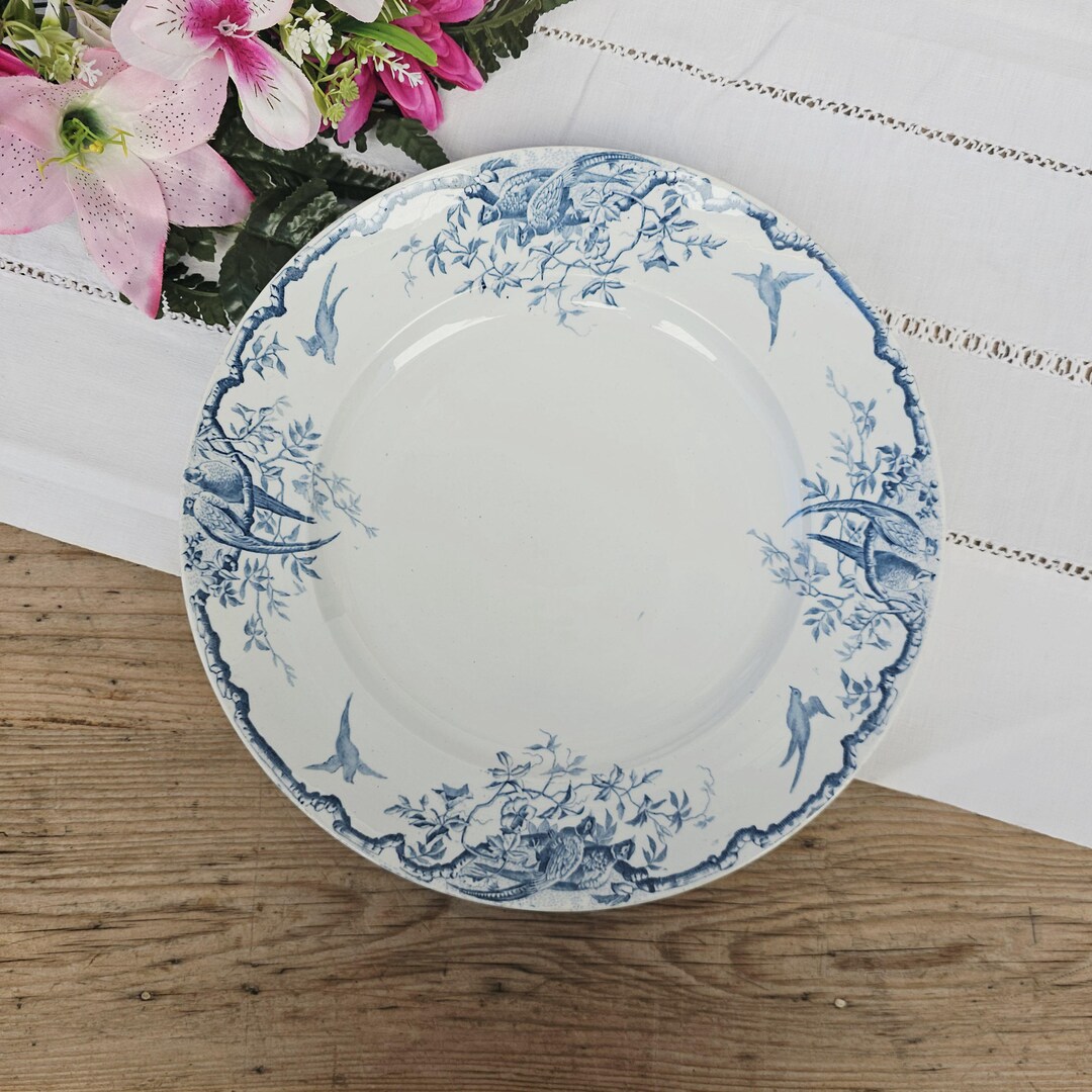 Lunéville | Antique Round "rambouillet" Dish, Decorated With Pheasants ...