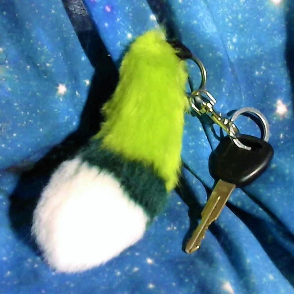 Fox Tail Key Chains - Etsy