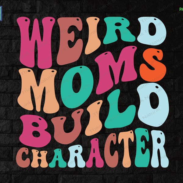 Weird Mom Svg Png - Etsy