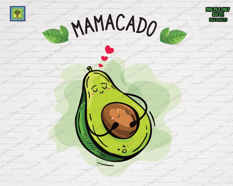 Funny Mamacado Png Sublimation Design Mother's Day Gift - Etsy