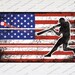 Distressed American Flag Baseball, Softball, Sublimation Designs, 2 ...
