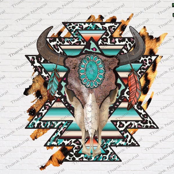 Cow Skull Turquoise - Etsy