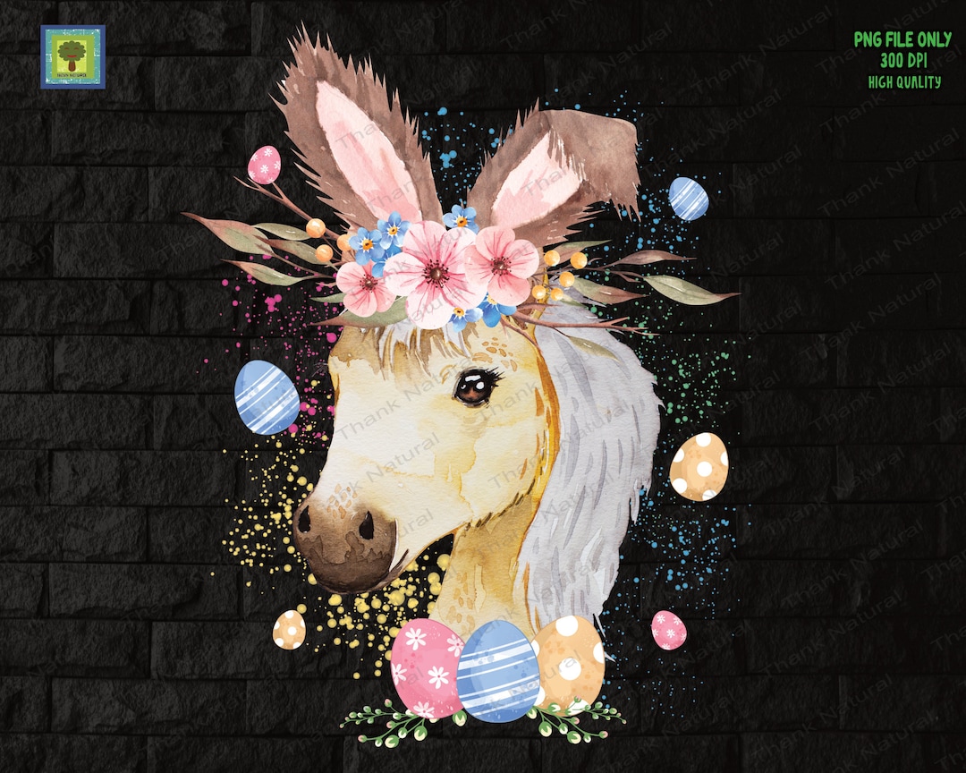 Bunny Easter Horse, Happy Easter Day, Cute, Funny Easter, Bunny ...