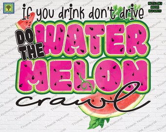 Watermelon Crawl Svg - Etsy