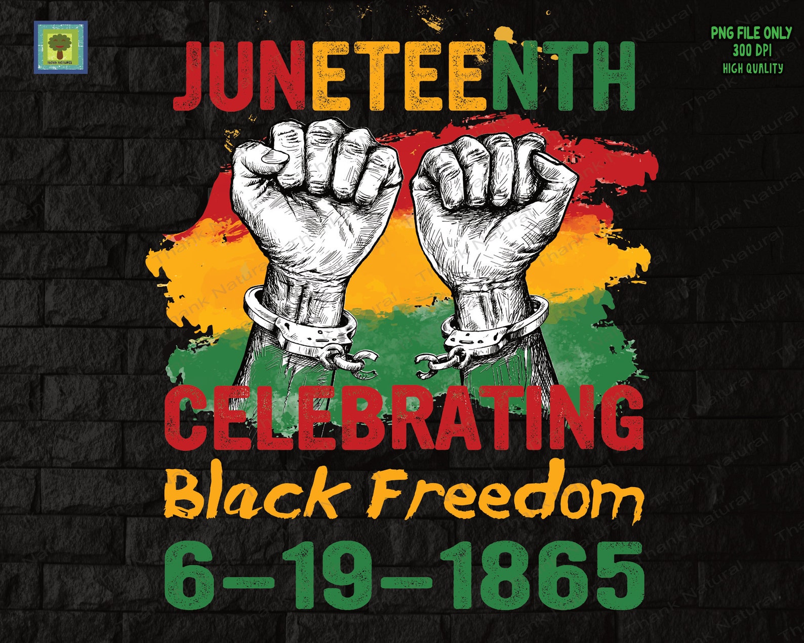 Juneteenth Celebrating Black Freedom 1865 African American - Etsy