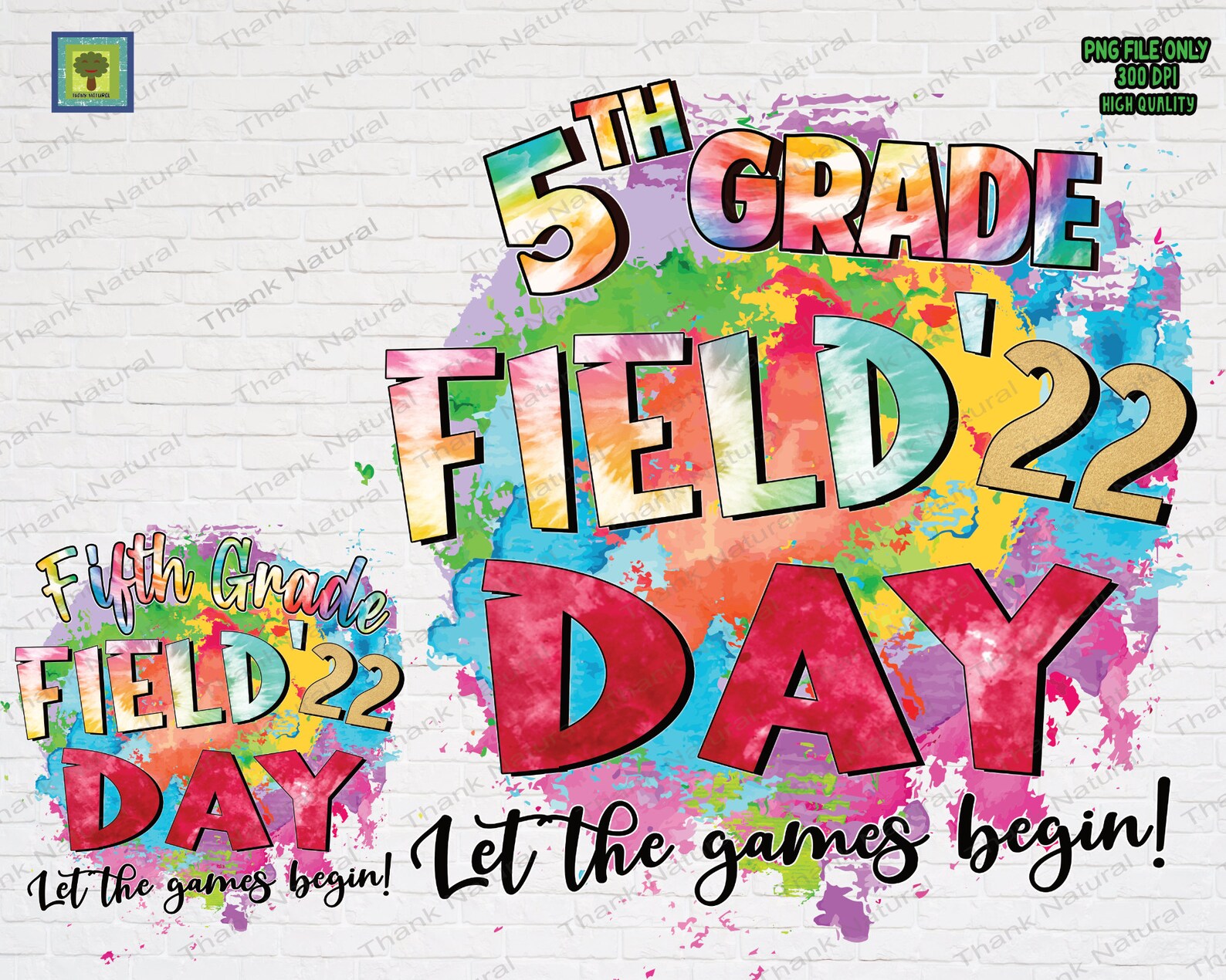 Fifth Grade Field Day Png Let the Games Begin Png Field Day - Etsy