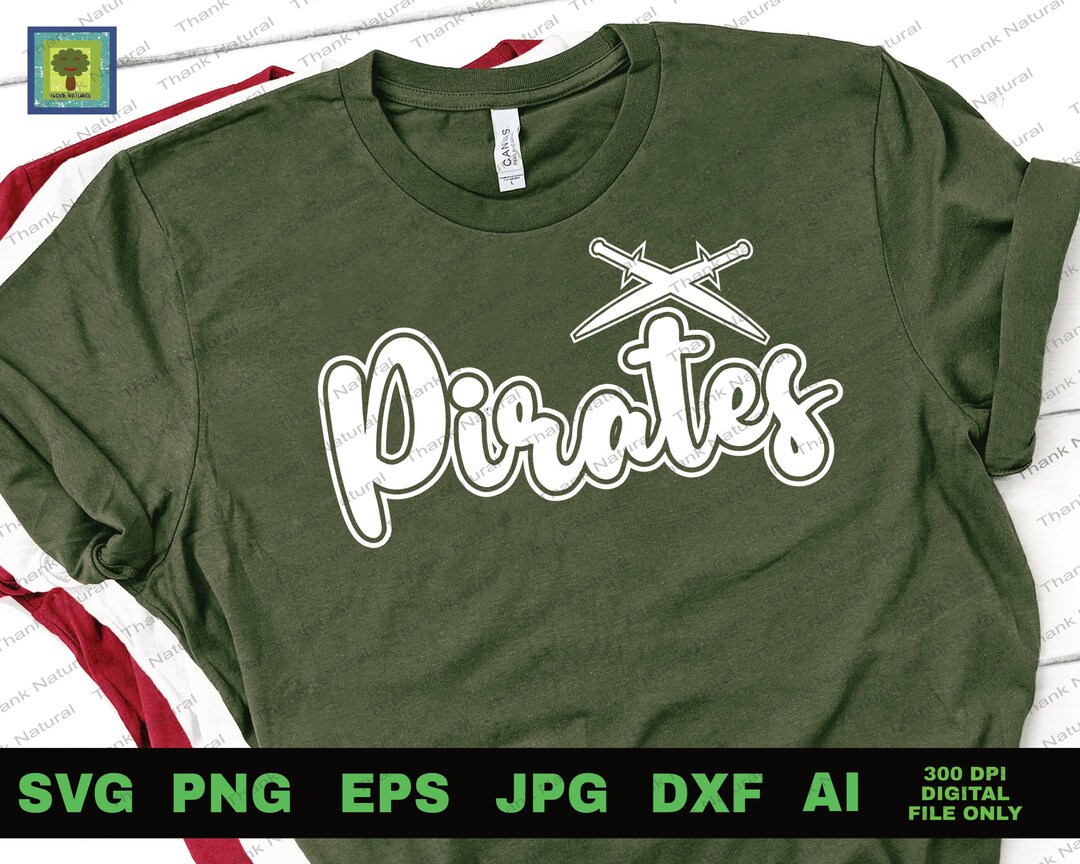 Pirates Mascot SVG, Pirates SVG, Football SVG, Digital Cut File ...