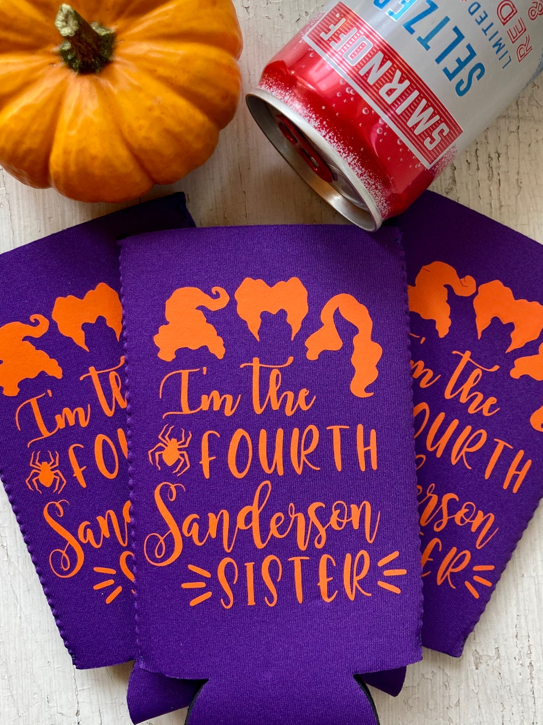 Hocus Pocus Halloween Slim Seltzer Can Coolie - Etsy España