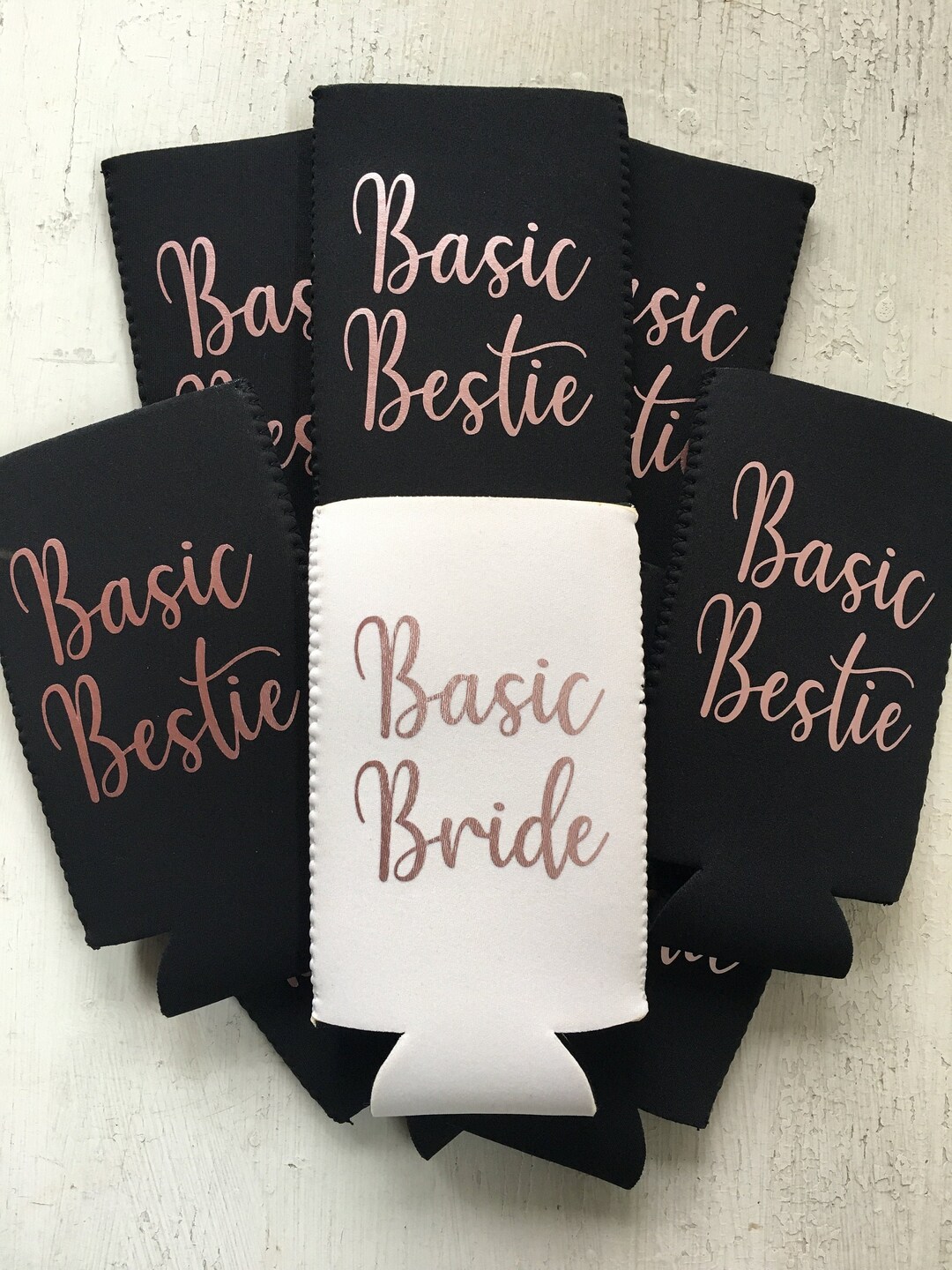 Basic Bride/basic Bestie Slim Seltzer or Standard Beer Can - Etsy