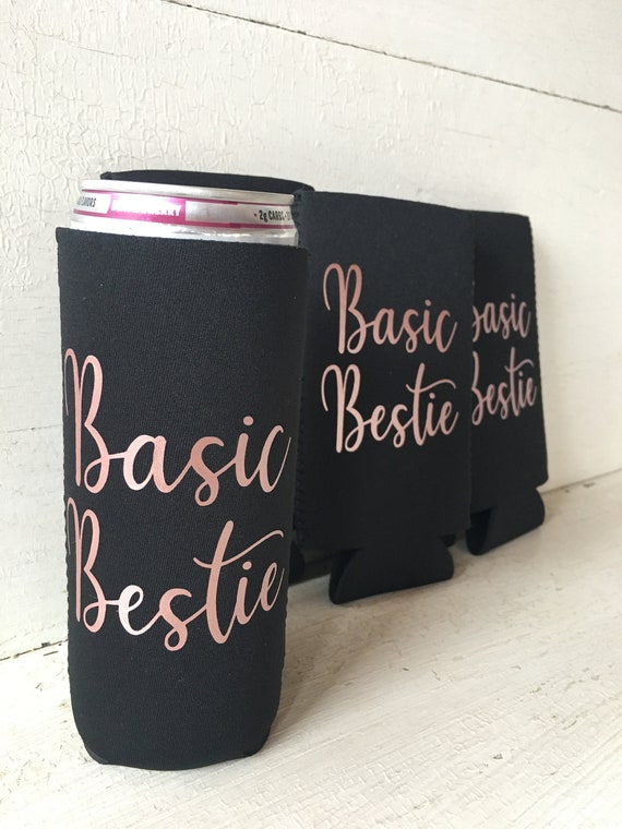 Basic BrideBasic Bestie Slim Seltzer Or Standard Beer Can Hugger basic-bridebasic-bestie-slim-seltzer-or-standard-beer-can-hugger