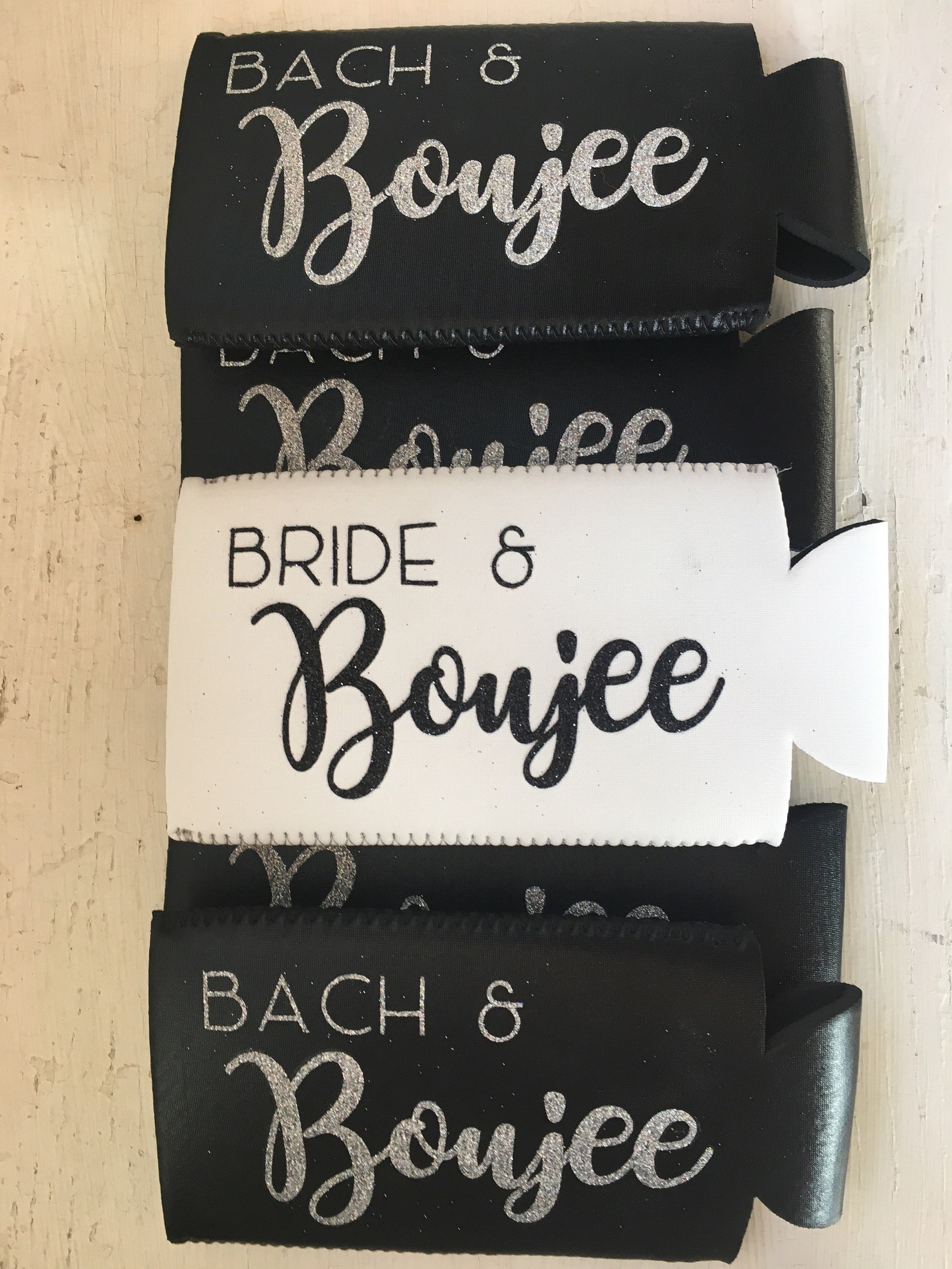 Bach & Boujee/bride Boujee Slim Seltzer Can Hugger | Etsy