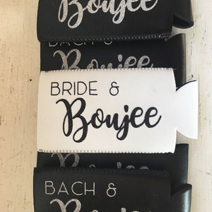 Bach & Boujee/bride Boujee Slim Seltzer Can Hugger - Etsy