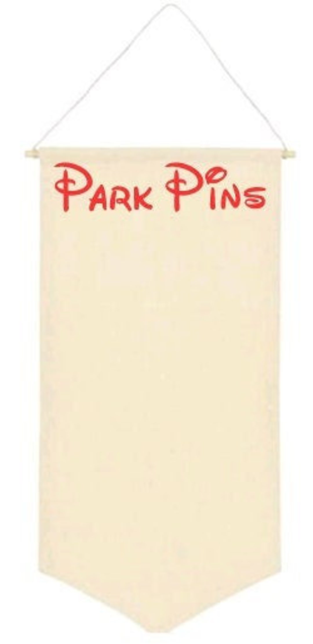 Customized Park Pin Display Banner - Etsy