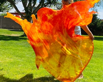 Holy Spirit Fire Worship Flags (set of Two) - Etsy