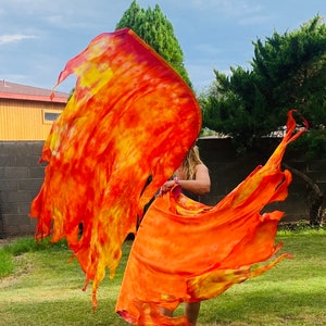 Consuming Fire Worship Flags (double Layer) - Etsy