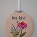 Bee Kind, Wildflower PDF Cross Stitch Pattern - Etsy