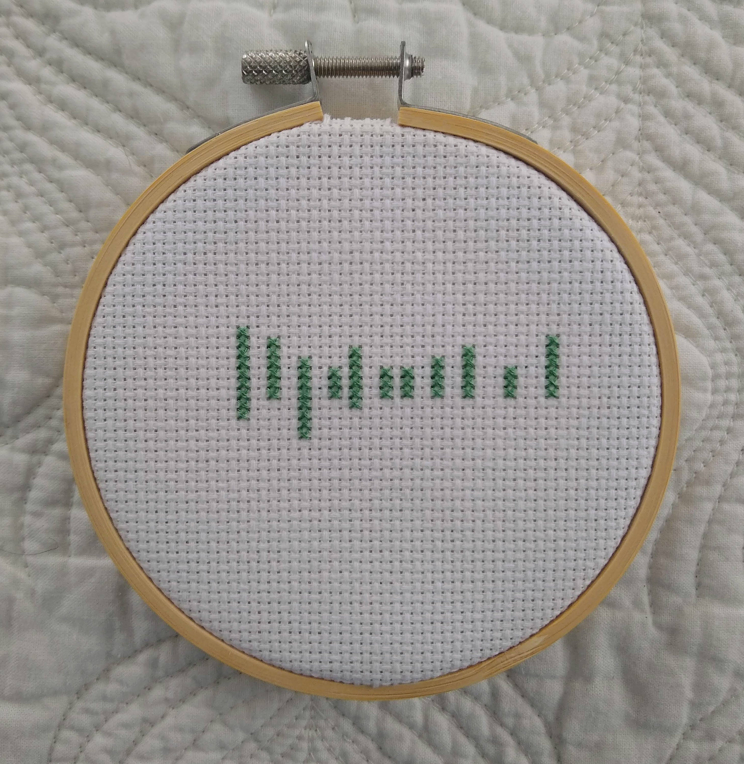 Alphabet Cross Stitch Pattern PDF Modern Cursive Lettering | Etsy