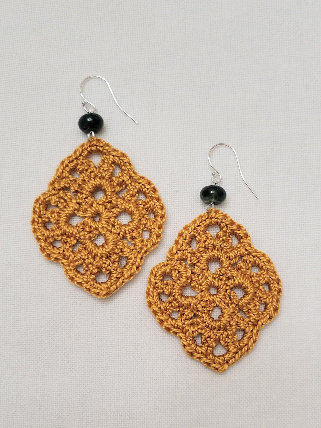 Boho Earring Crochet Pattern PDF - Etsy