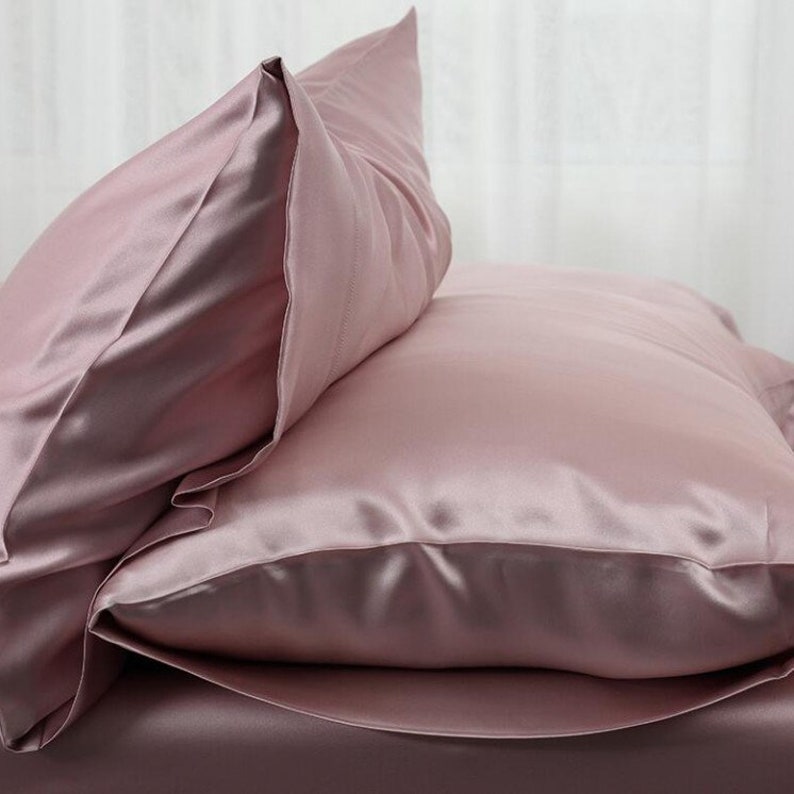 100 22momme Pure Mulberry Silk Pillowcase With Matching Etsy