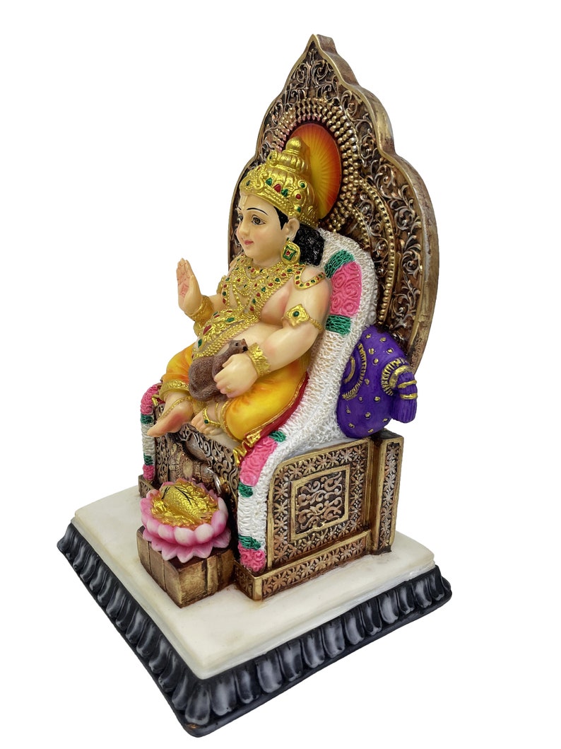 Lord Kubera 7.5inches Kuber Statue God of Wealth Kubera | Etsy