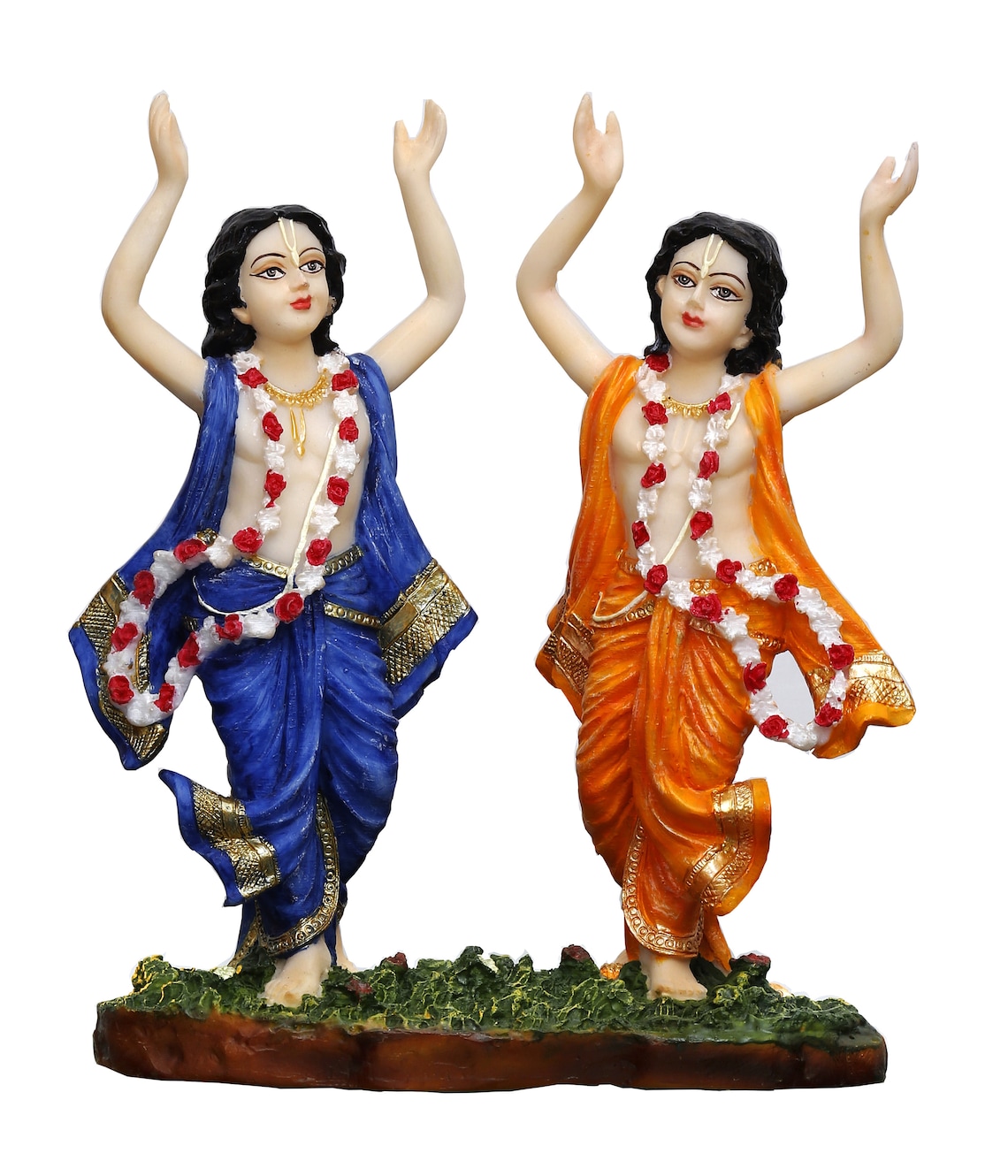 Large Handrcafted Gaura Nitai Hindu God Idol | Etsy