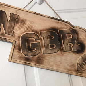Nebraska Football State Signs Officially Licensed - Etsy