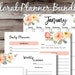 Floral Planner Printable - Etsy