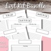 Pink to Do List Printable - Etsy